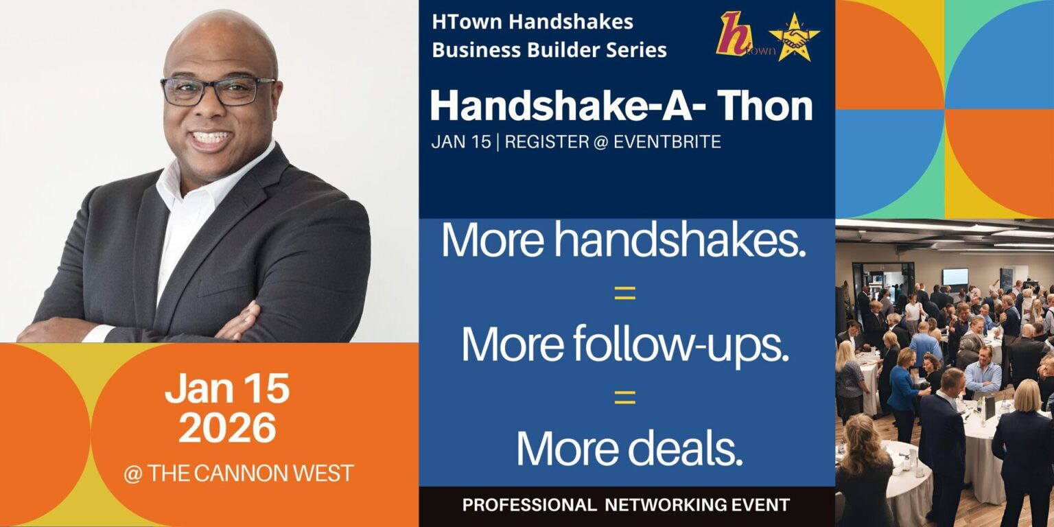 Handshake-A-Thon: Noon Time Networking - Houston - Tx - January 15 2026 ...
